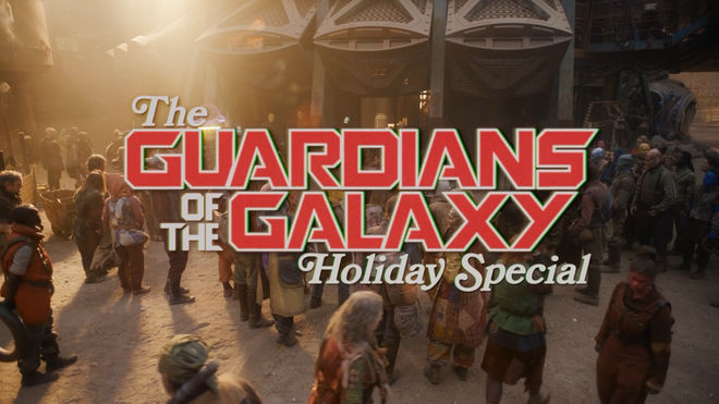 The Guardians of the Galaxy: Holiday Special (2022) — Art of the Title